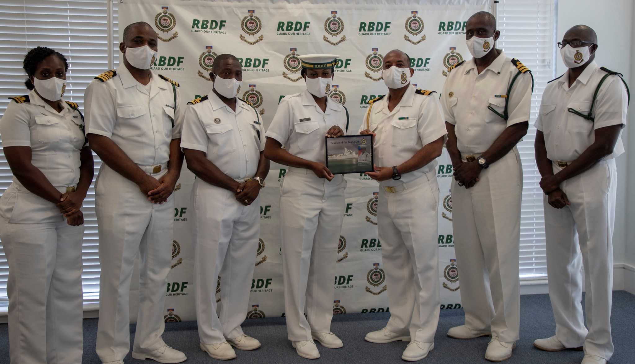 RBDF Patrol Craft honors Outstanding Marines - ZNS BAHAMAS