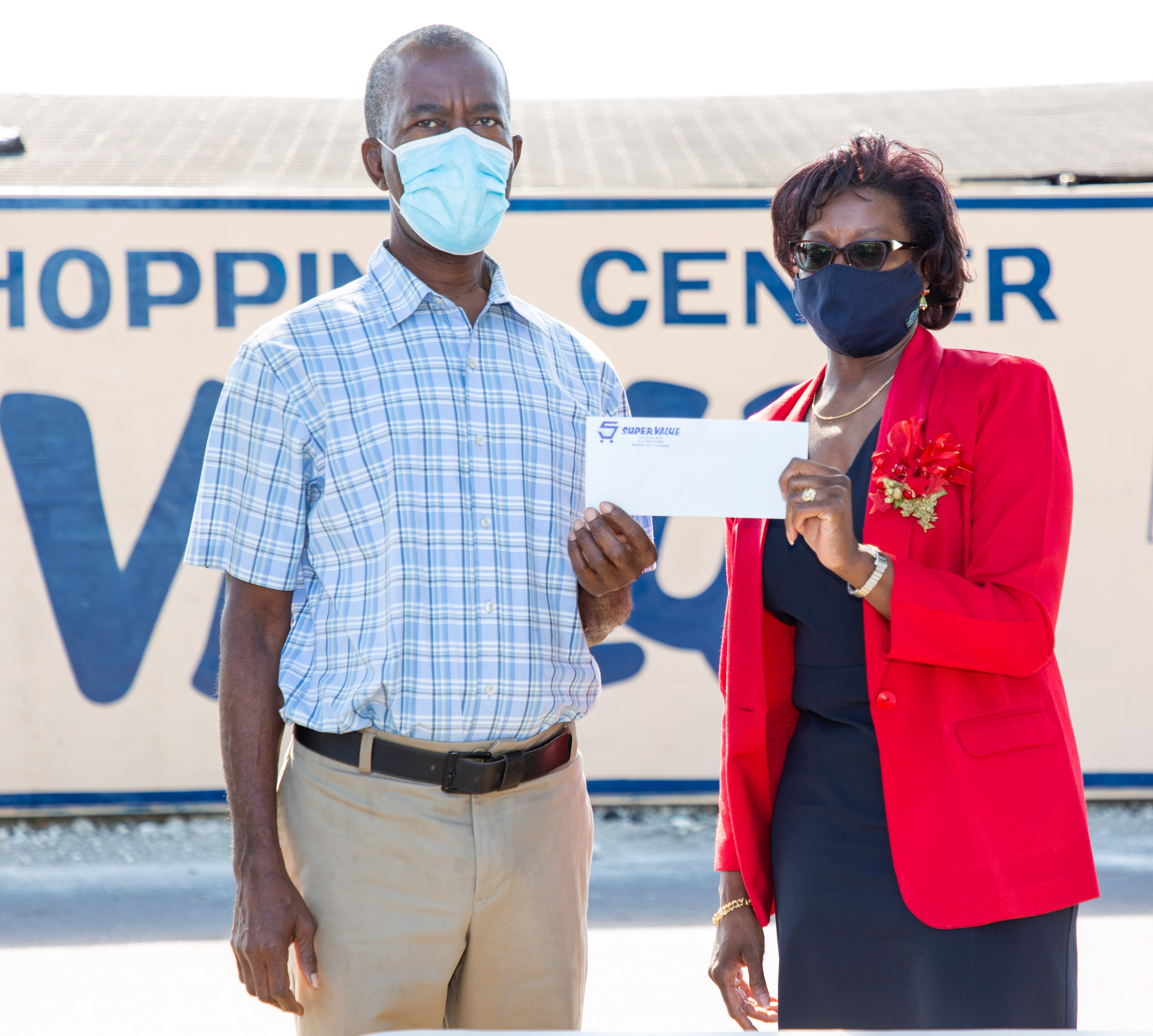 Super Value presents check for $12,000 in collections at Cash Register ...