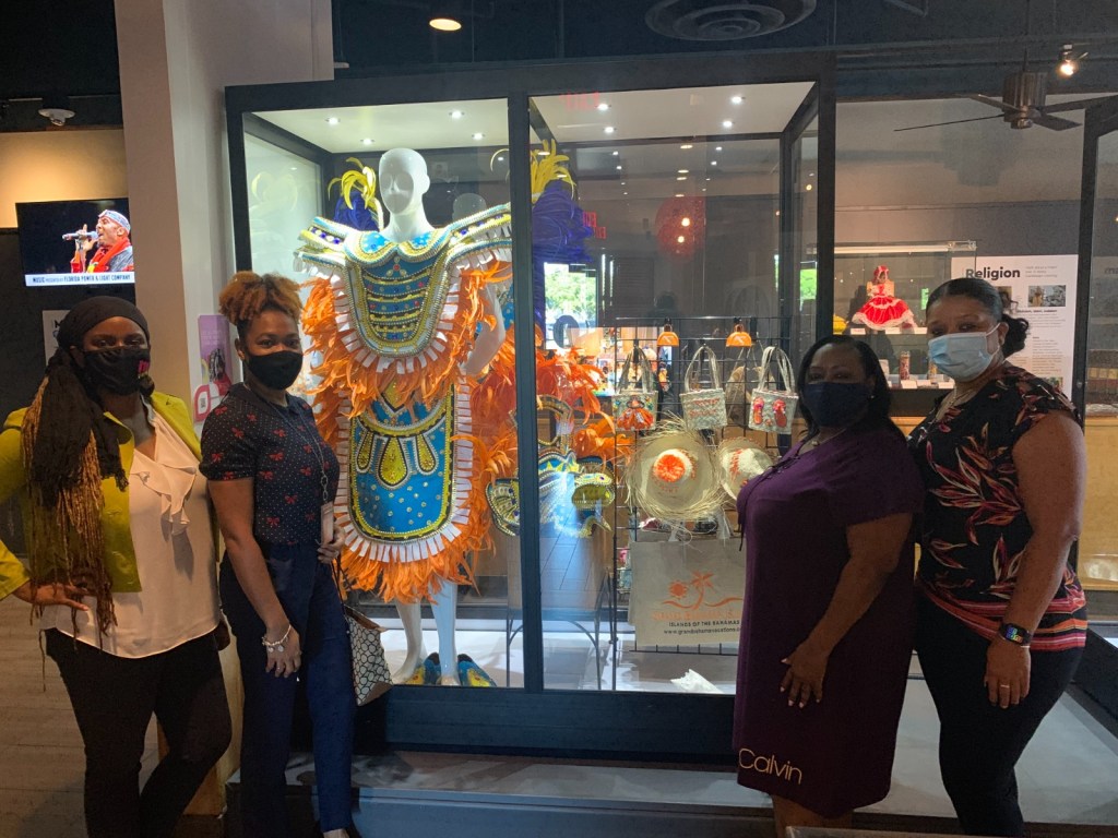 Bahamas Junkanoo Culture and Straw Craft products are on display at ...