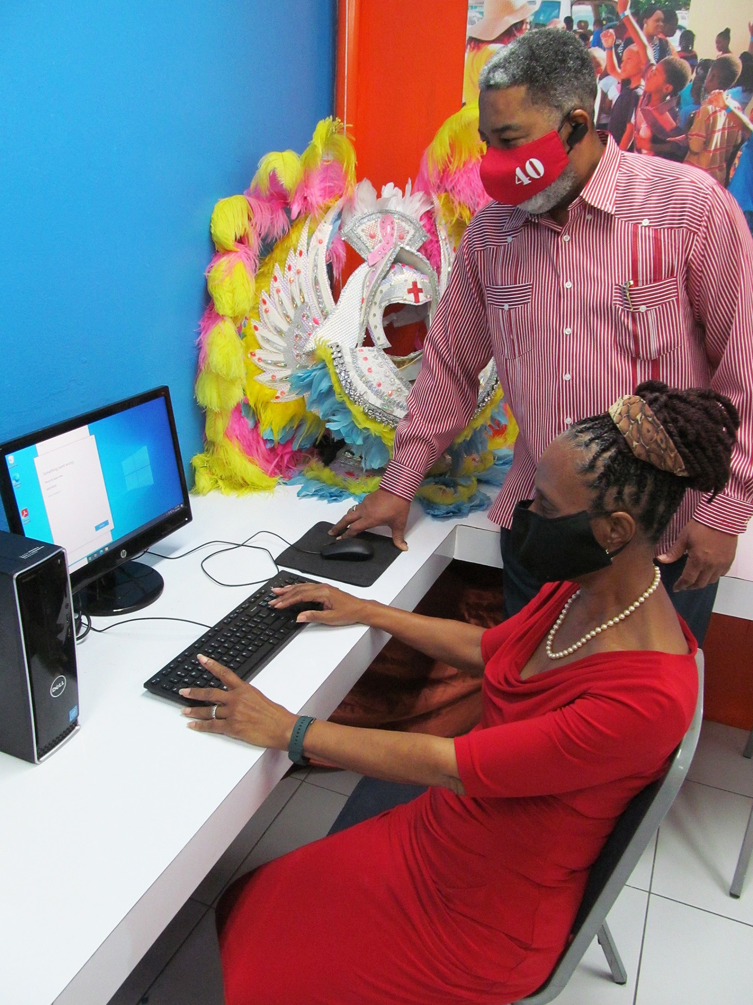 Centreville Urban Renewal Centre Computer Lab now known as ‘Ella Lewis ...