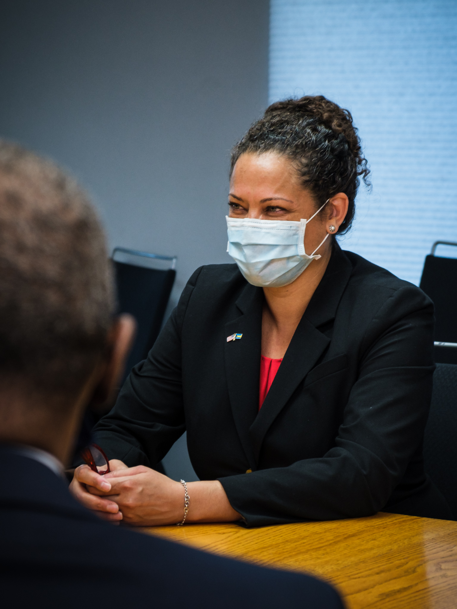 U.S. Chargé d'Affaires Usha Pitts Meets with Prime Minister Hubert ...