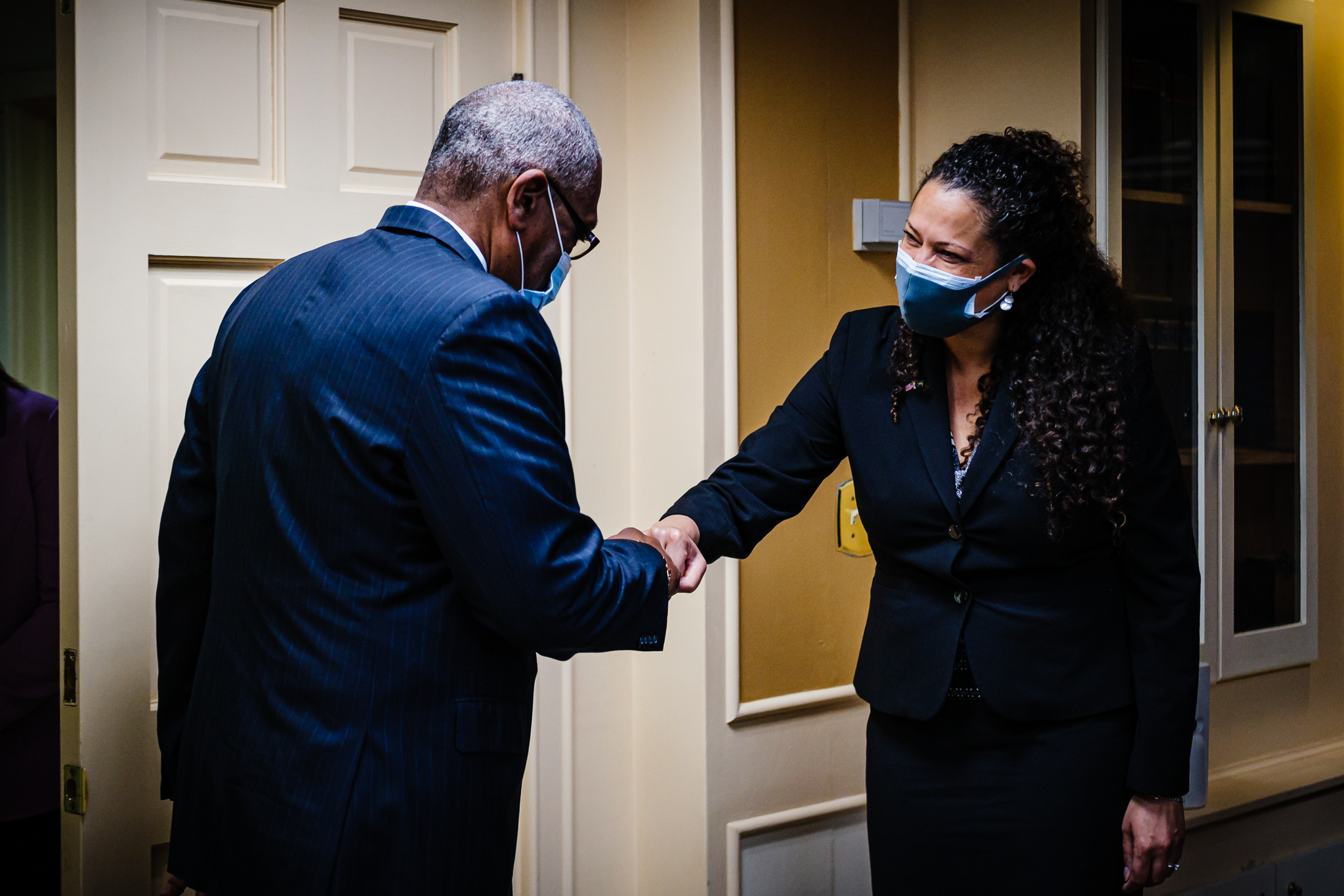 U.S. Chargé d'Affaires Usha Pitts Meets with Prime Minister Hubert ...