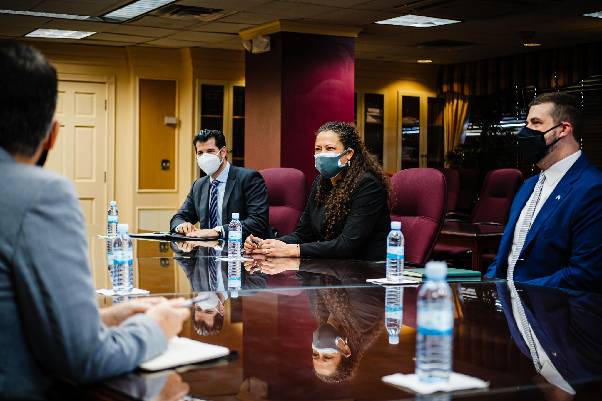 U.S. Chargé d'Affaires Usha Pitts Meets with Prime Minister Hubert ...