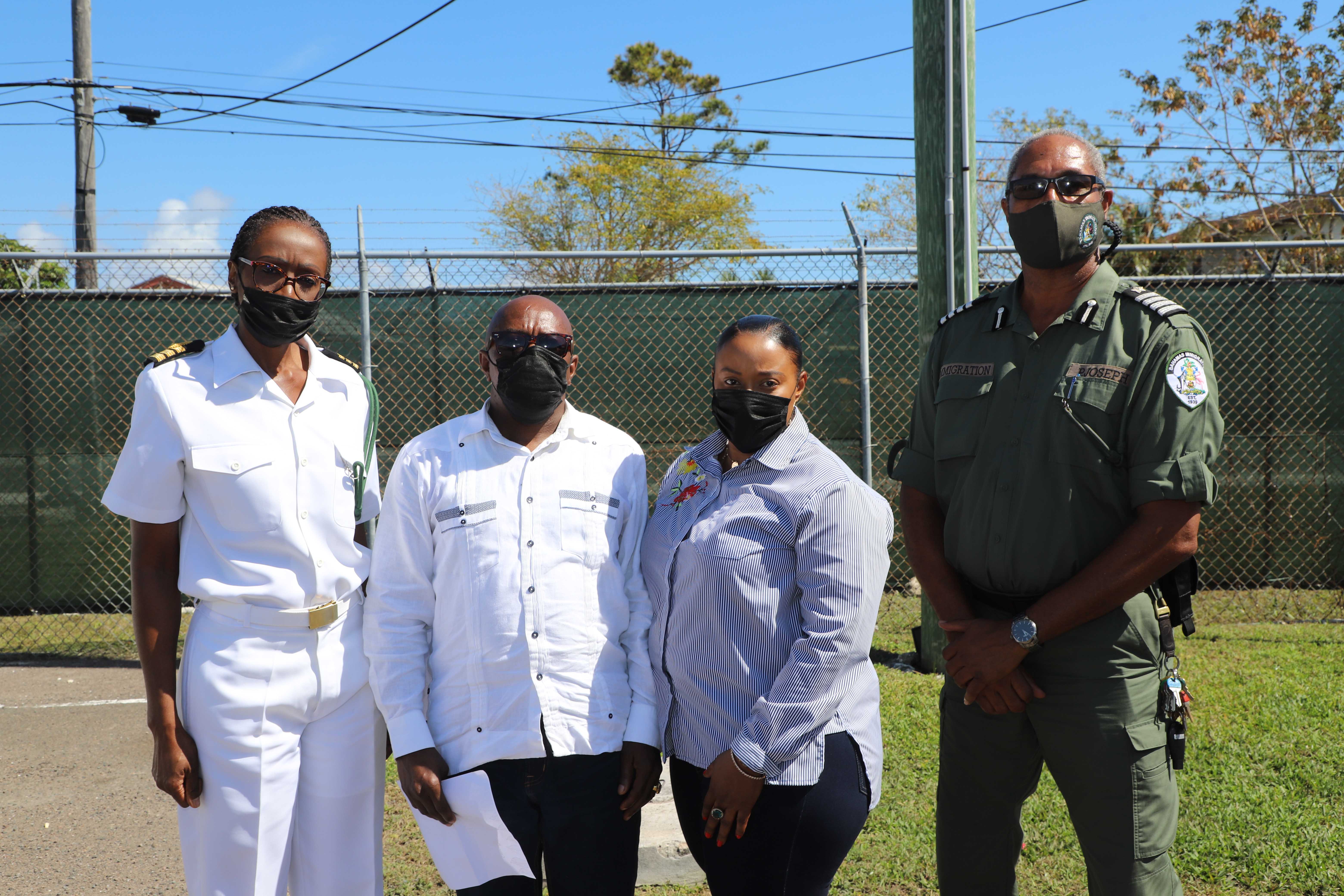 Farewell Ceremony for Chief Petty Officer Johnny Webb - ZNS BAHAMAS