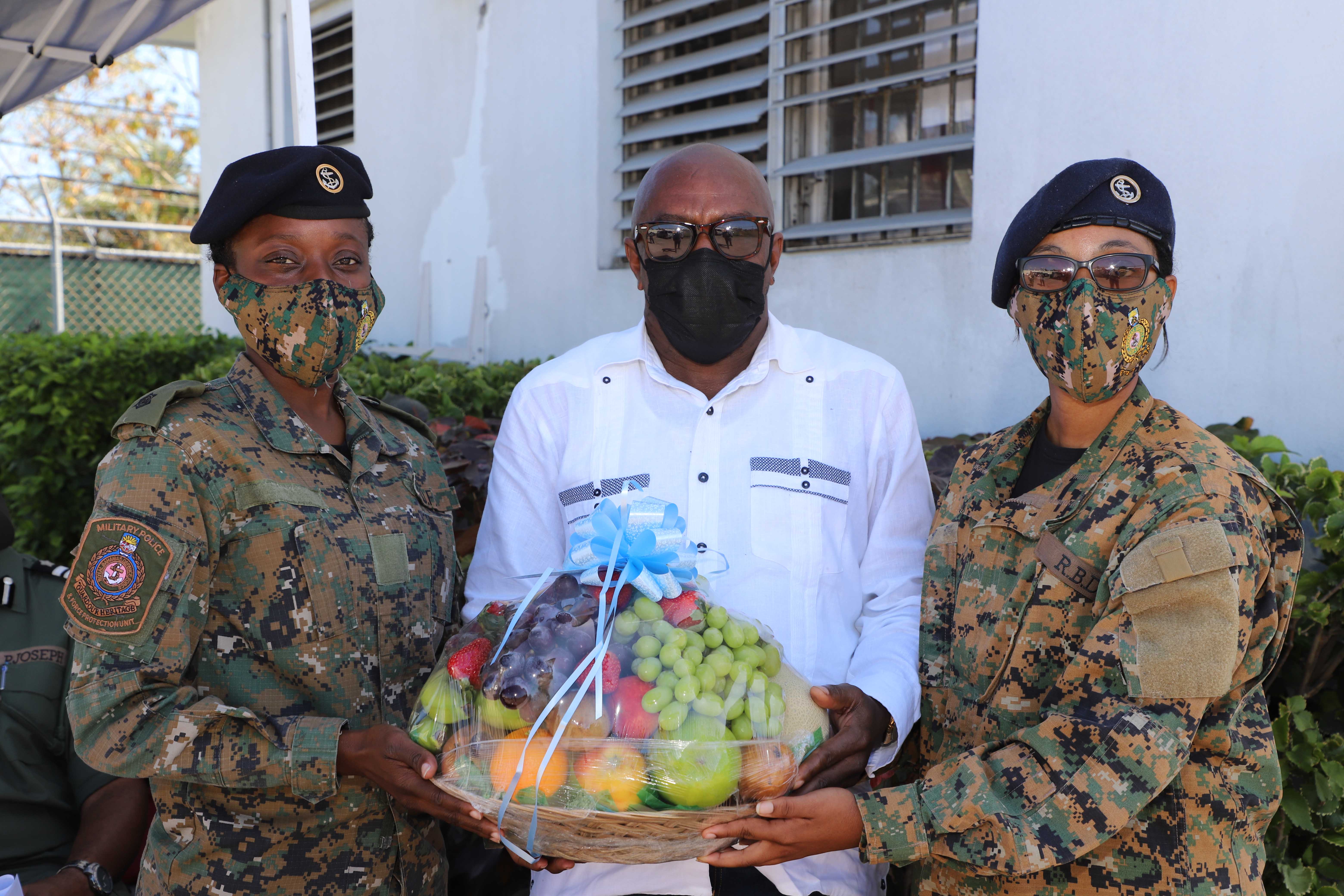 Farewell Ceremony for Chief Petty Officer Johnny Webb - ZNS BAHAMAS