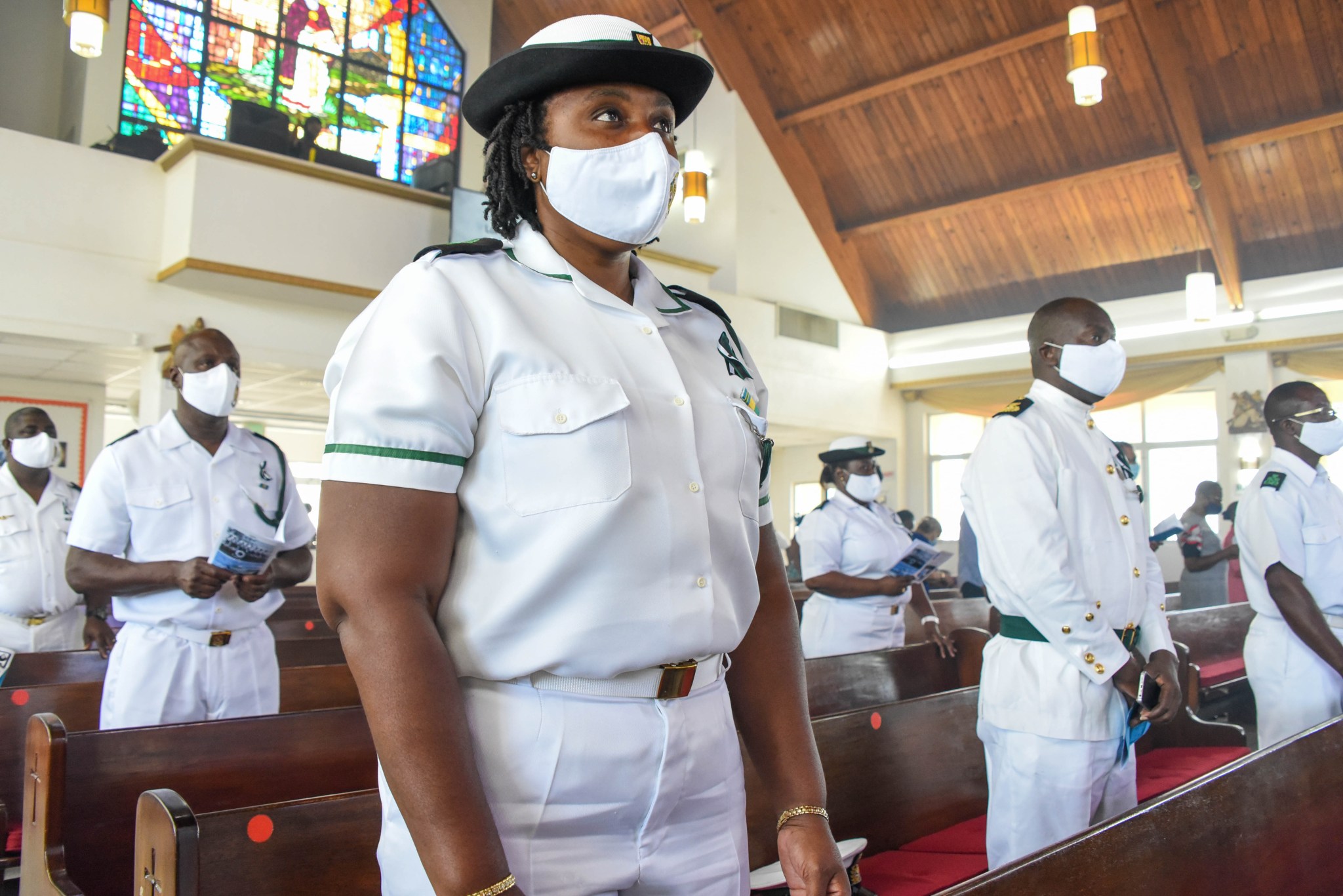 RBDF Defence Force Personnel attends Service of Remembrance for HMBS ...