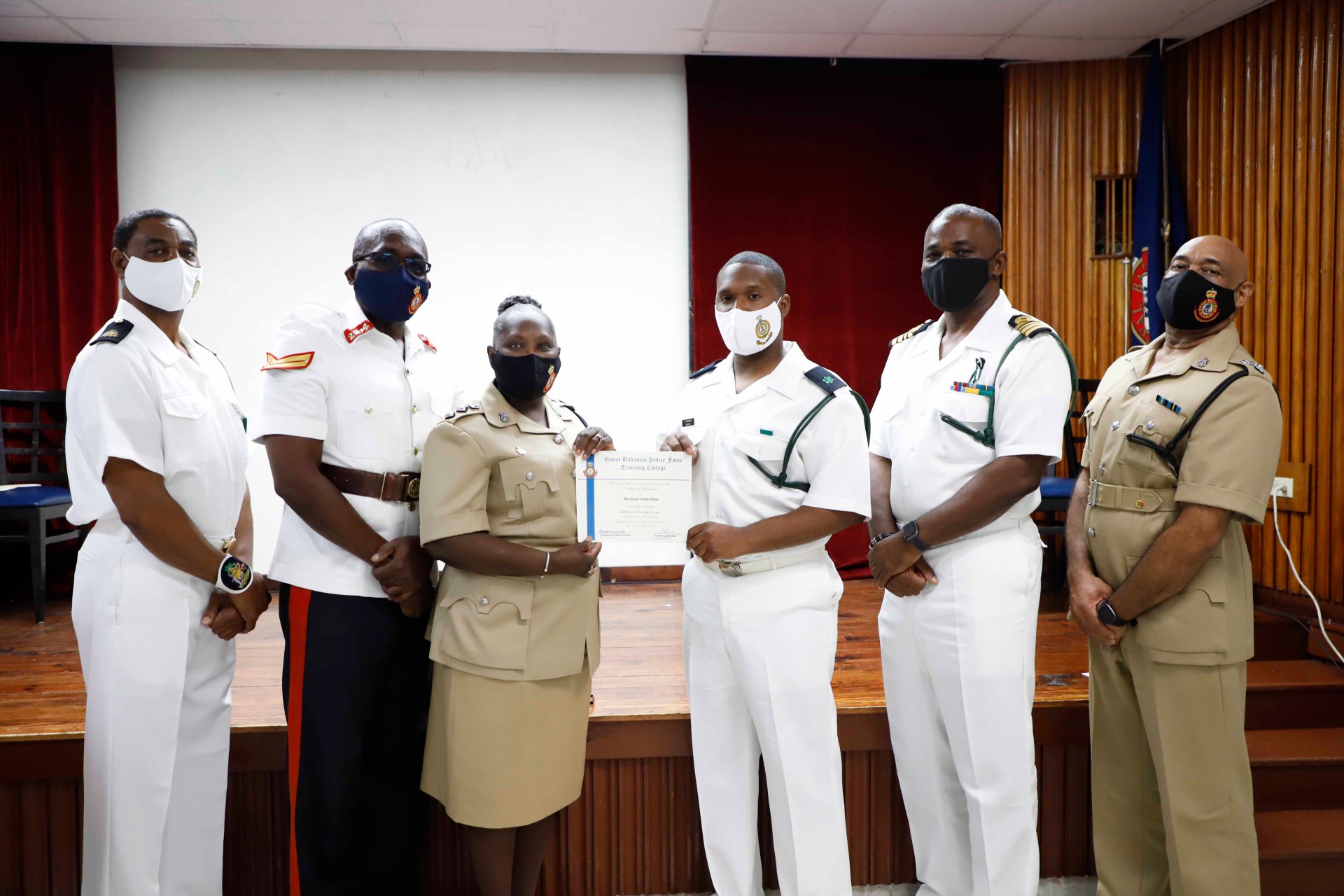 RBDF Personnel Successfully complete Defensive Driving Course - ZNS BAHAMAS