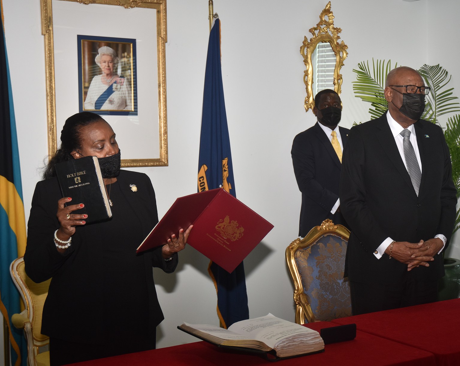 Jeanine Weech-Gomez Sworn in as Justice of the Supreme Court - ZNS BAHAMAS