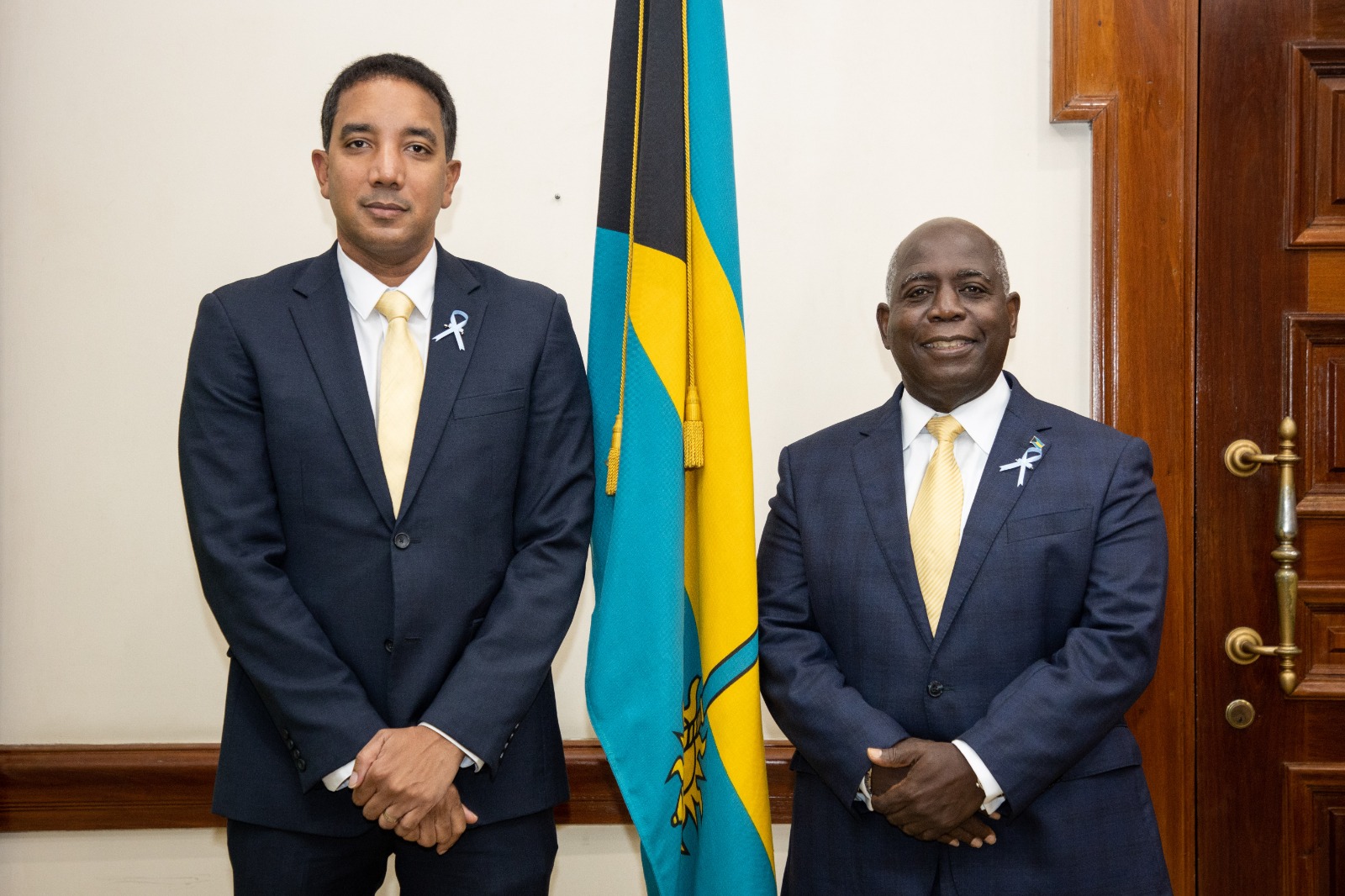 Prime Minister Hon. Philip Davis encourages men 40 and over to get ...