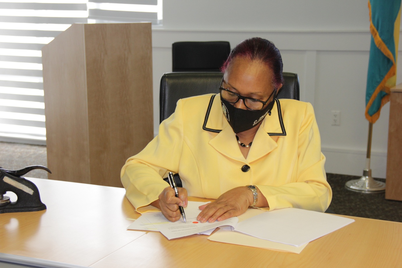 Contract signing between Ministry of National Security and Innovirta ...