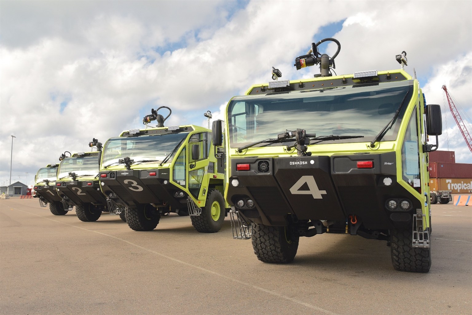 Airport Authority hosts commissioning ceremony for fire trucks at ...