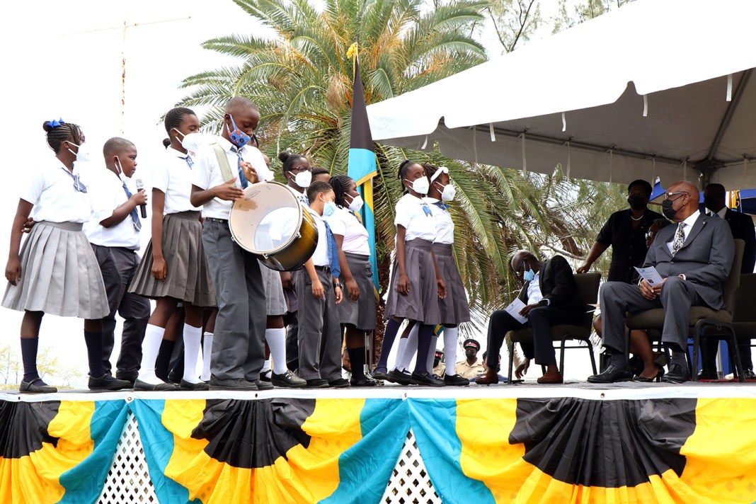 Special School Assembly in Exuma in honour of the Governor General ...