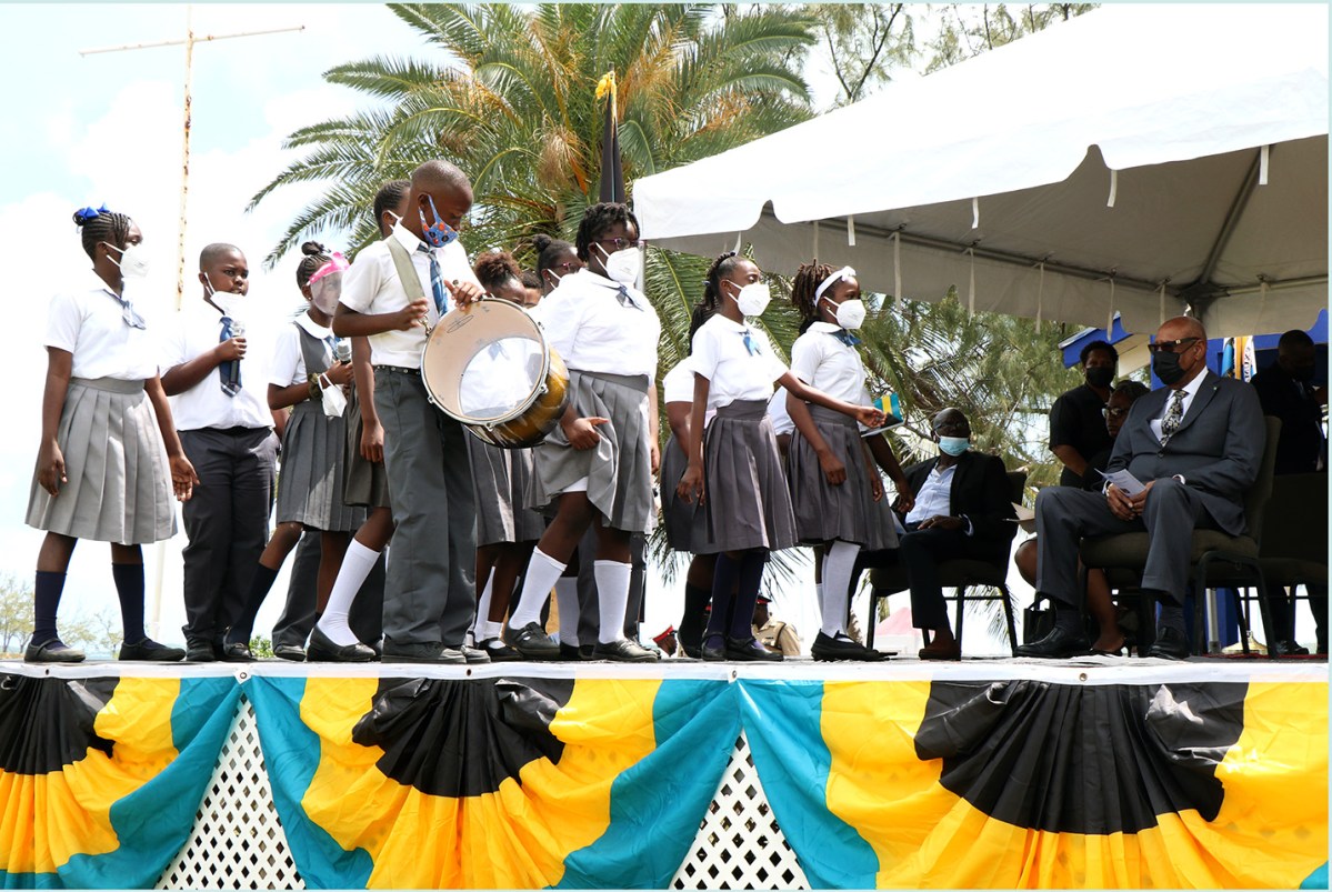 Special School Assembly in Exuma in honour of the Governor General ...