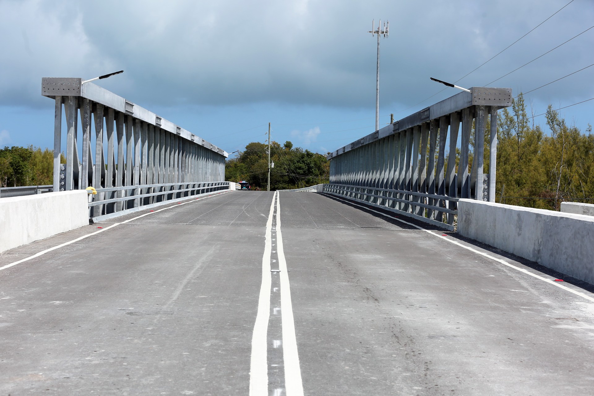 Angel Fish Creek Bridge opens in Abaco - ZNS BAHAMAS