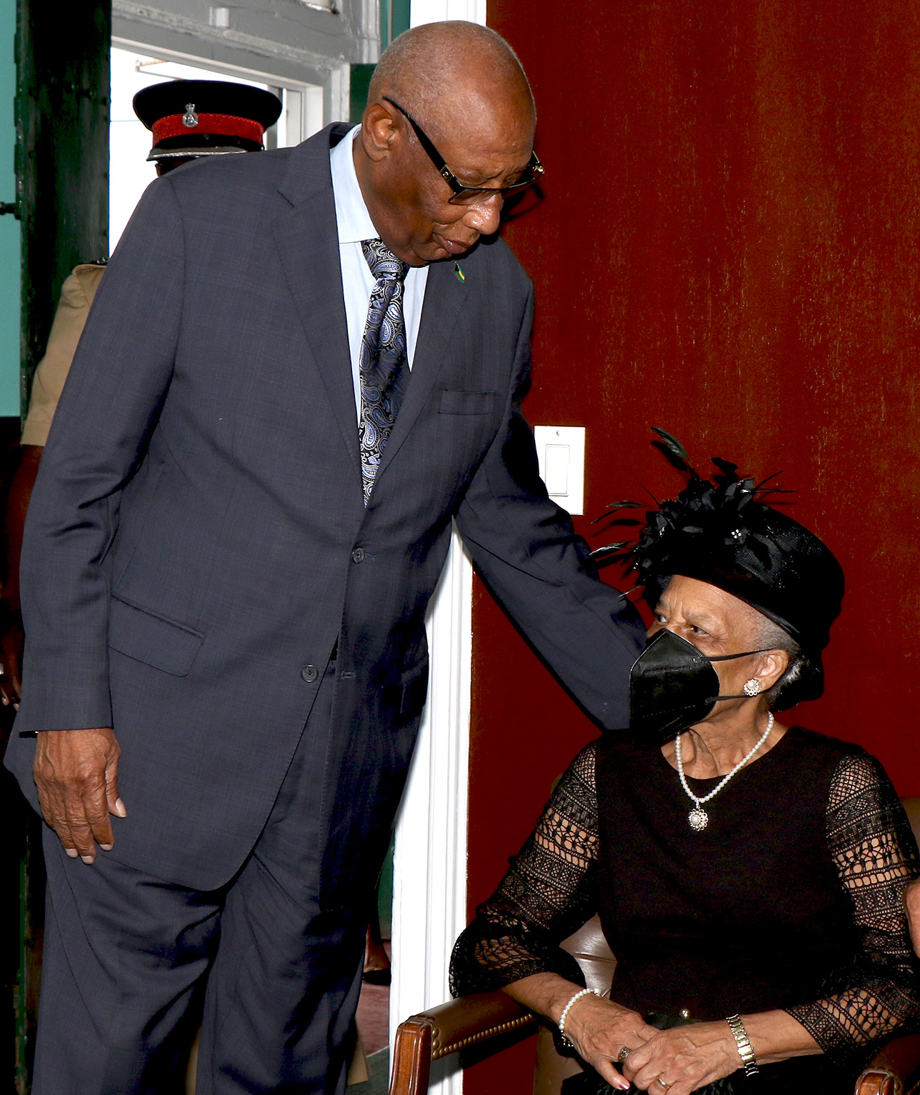 Lie-in-State of the late Vernon Symonette, CMG, former Cabinet Minister ...