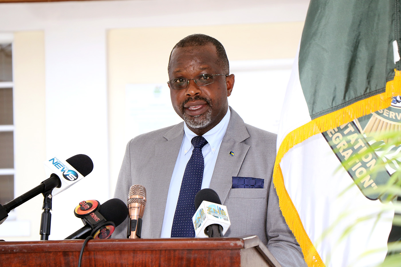 National Security Minister On Remand Center For GB - ZNS BAHAMAS