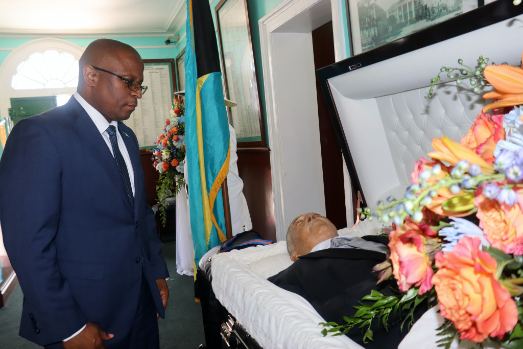 Opposition Leader Pays Respects To Late Speaker Of The House of ...