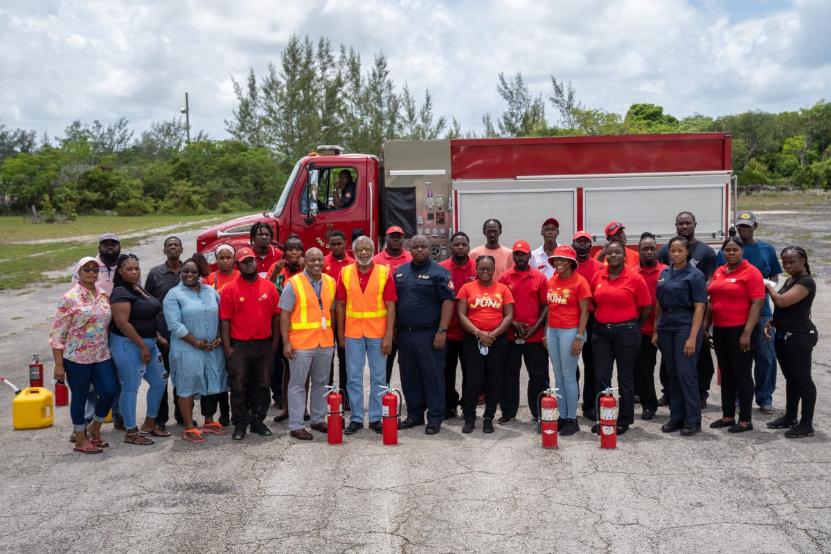 Fire Safety Training for Shell Service Champions - ZNS BAHAMAS