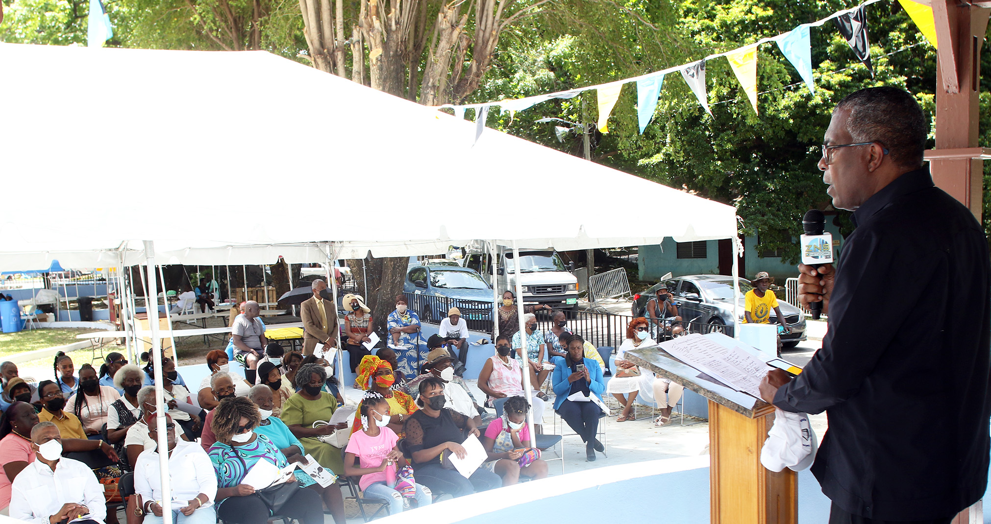 Deputy to the Governor General takes part in the Emancipation Day ...