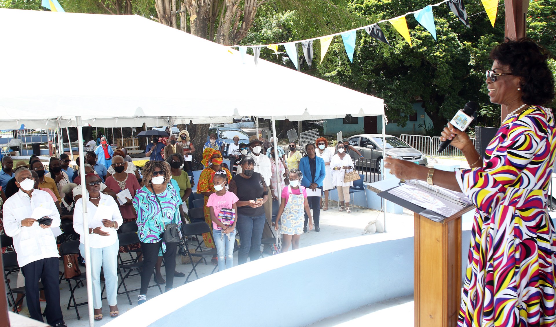 Deputy to the Governor General takes part in the Emancipation Day ...