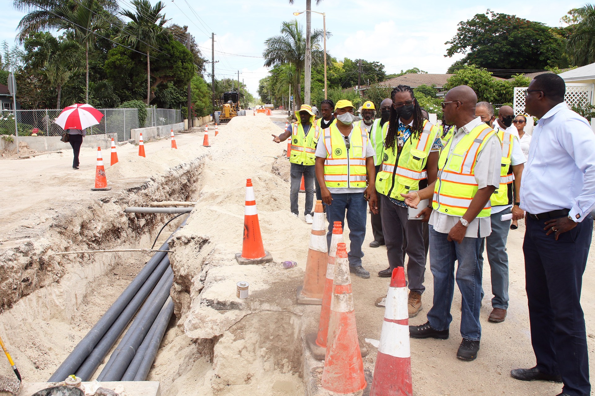 Improved road, sidewalks, and more efficient infrastructure on the way ...