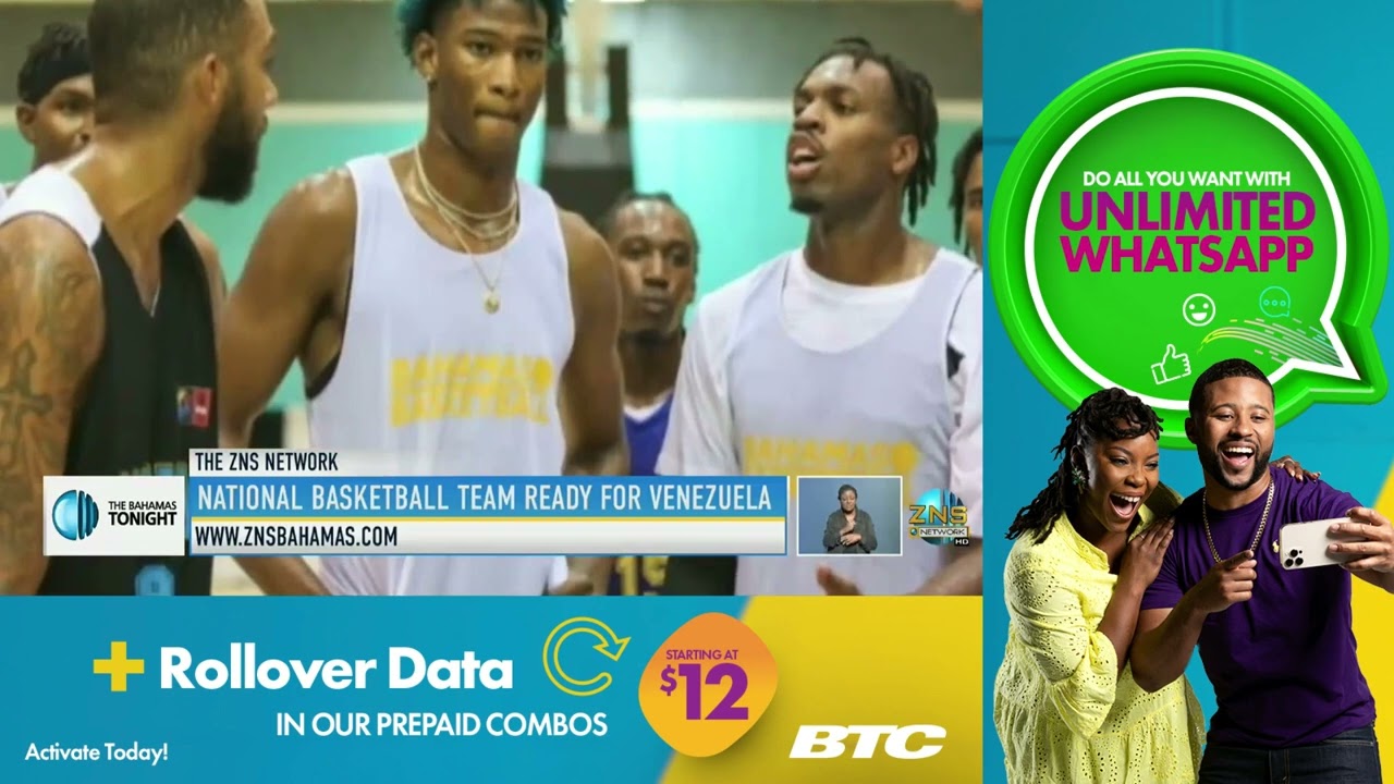 National Basketball Team Ready For Venezuela - ZNS BAHAMAS