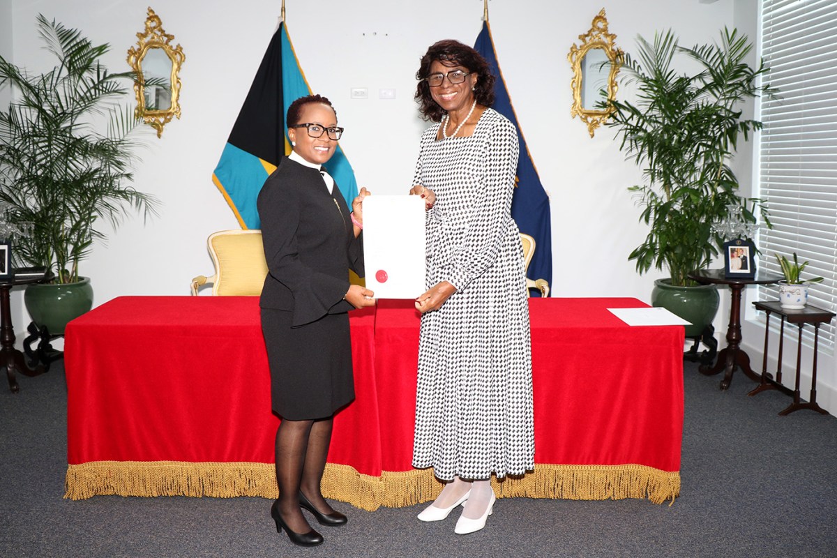 Ntshonda Tynes, sworn in as Acting Justice of the Supreme Court - ZNS ...