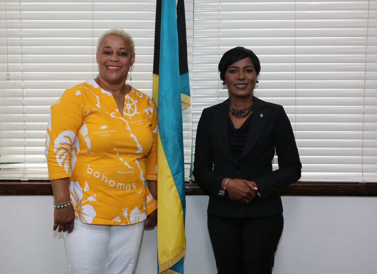 UNESCO Ambassador Hope Strachan paid a courtesy call on Minister for ...