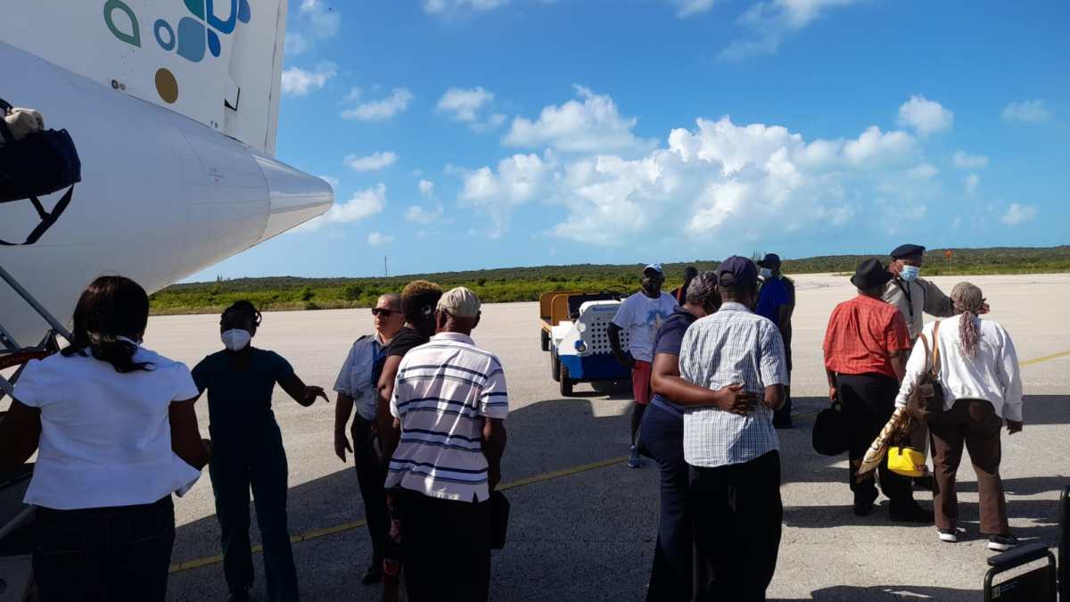 Senior citizens evacuated from Mayaguana to Exuma ahead of conditions ...