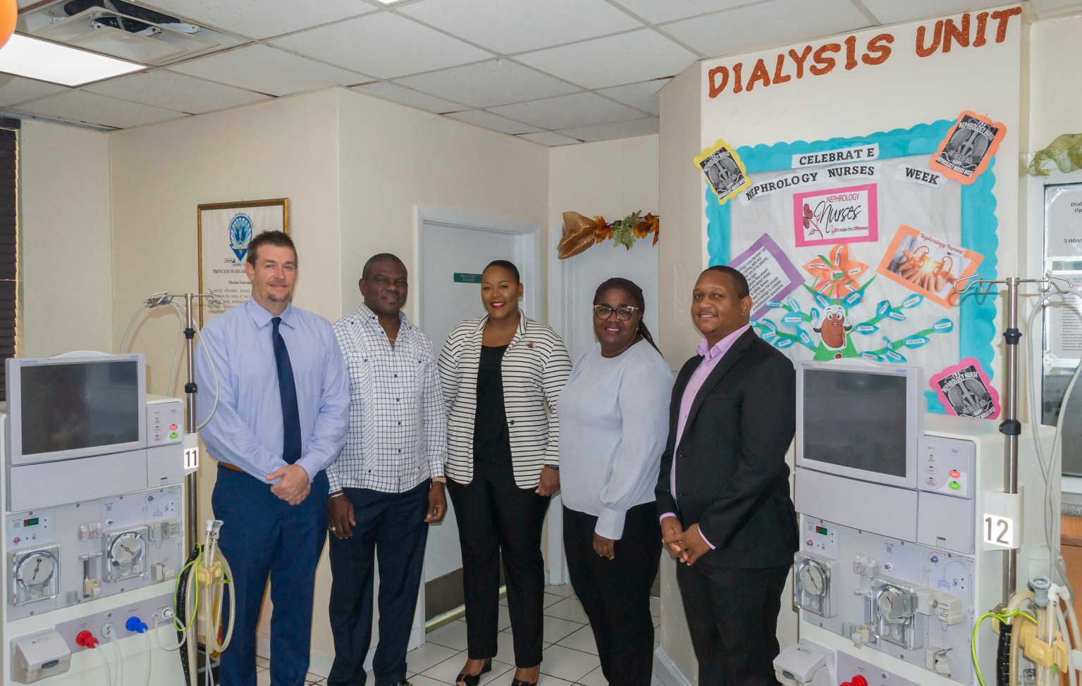 PMH Dialysis Unit Gets Boost with Donation of 6 New Machines - ZNS BAHAMAS