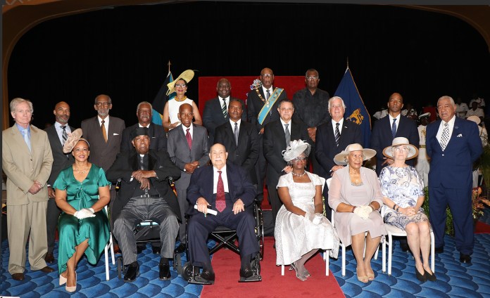 P.M thanked 200 Bahamians for nation building during National Honours ...