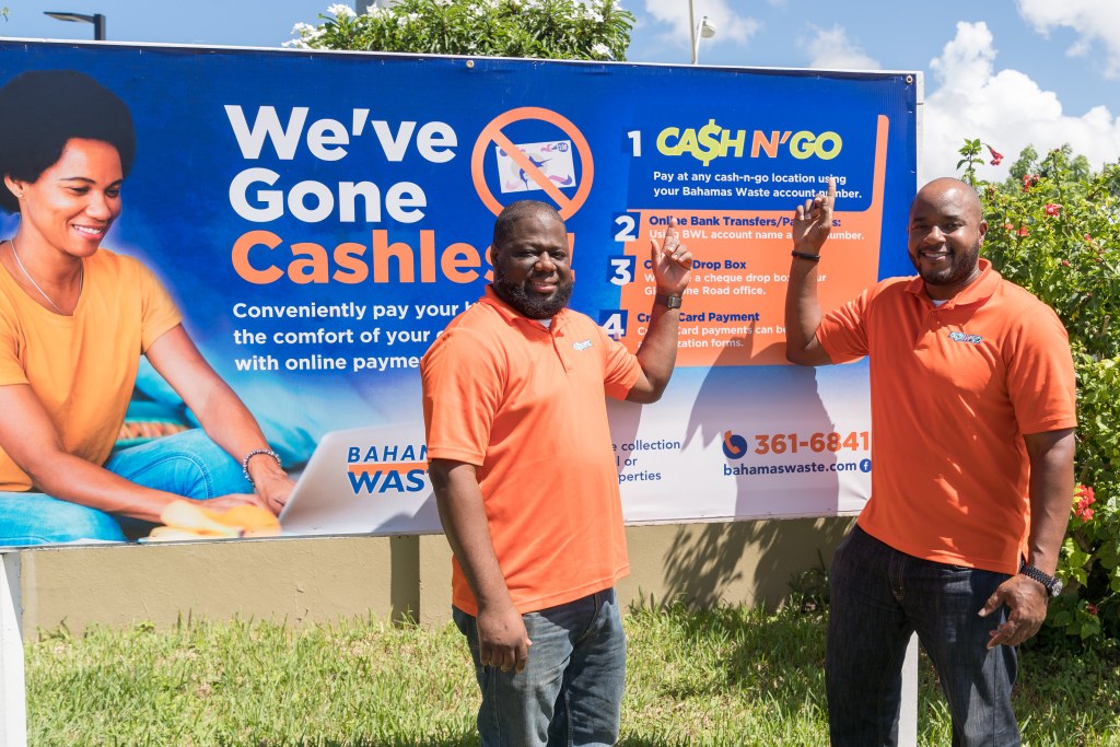 Bahamas Waste Goes Cashless - ZNS BAHAMAS