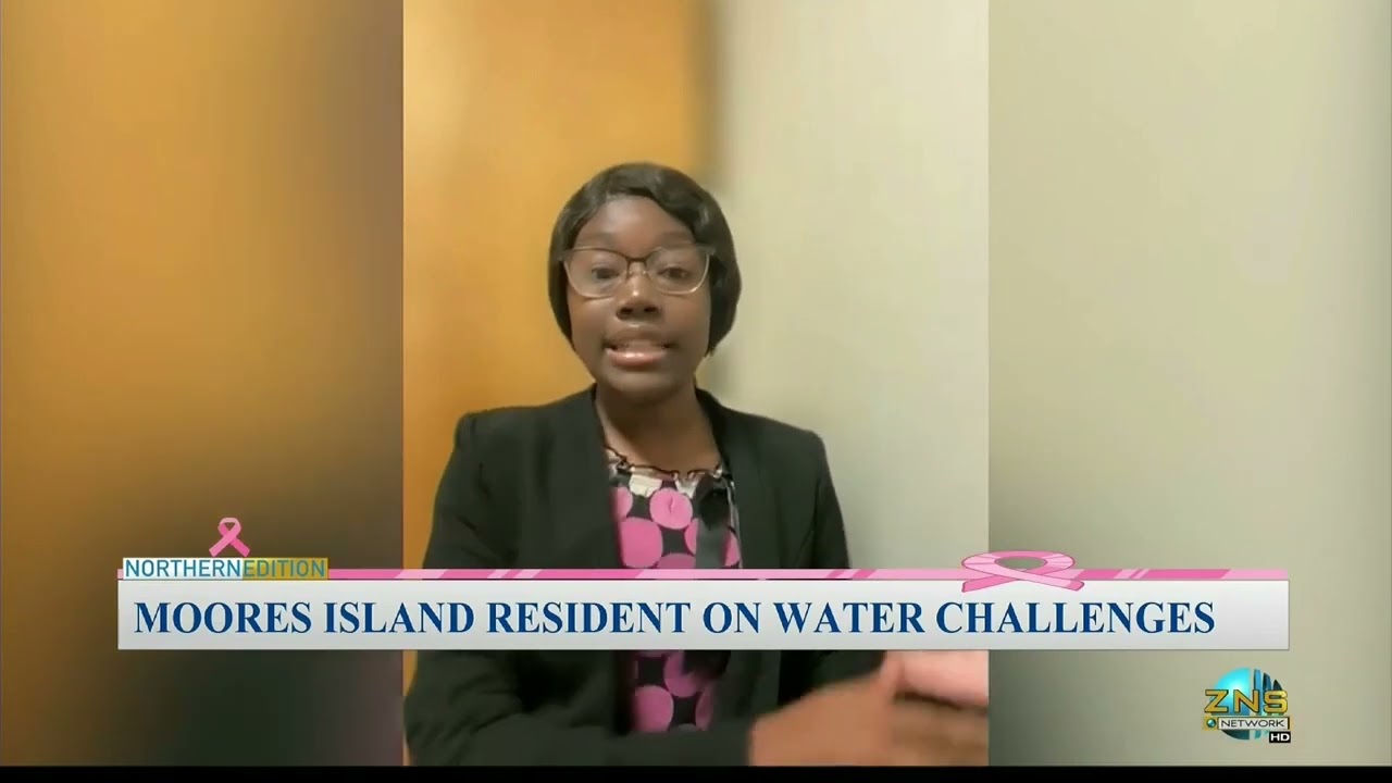 Moore's Island Resident On Water Challenges - ZNS BAHAMAS
