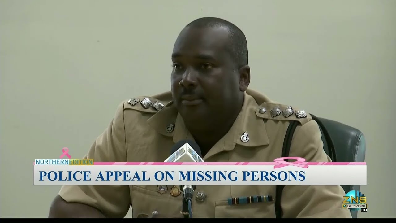 Police Appeal On Missing Persons - ZNS BAHAMAS