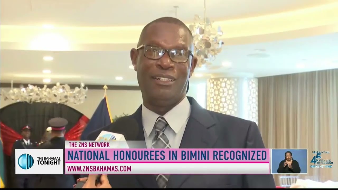 National Honourees In Bimini Recognized - ZNS BAHAMAS
