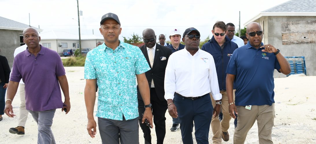 Acting Prime Minister Cooper leads delegation to Abaco - ZNS BAHAMAS