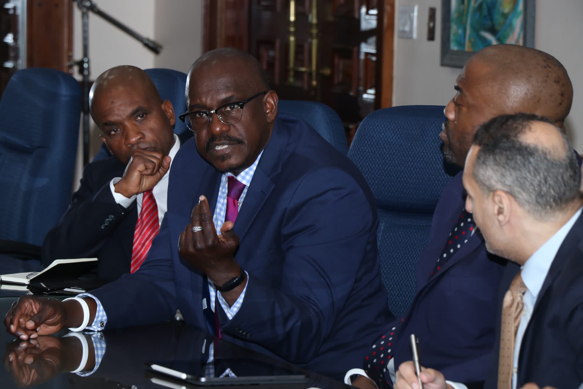 African Export-Import Bank Representatives Pay Courtesy Call on Prime ...