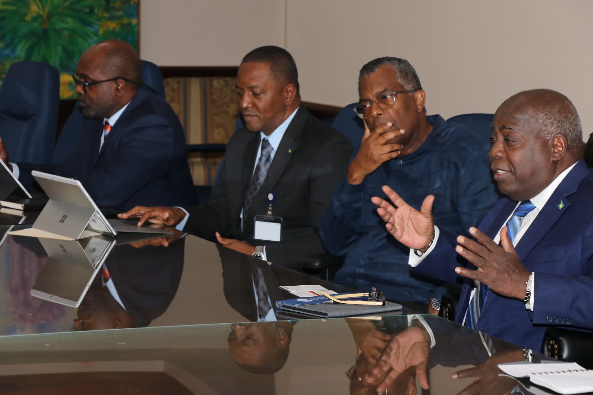 African Export-Import Bank Representatives Pay Courtesy Call on Prime ...