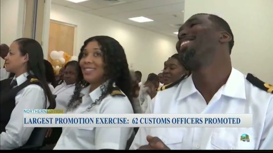 Largest Promotion Exercise: 62 Customs Officers Promoted - ZNS BAHAMAS