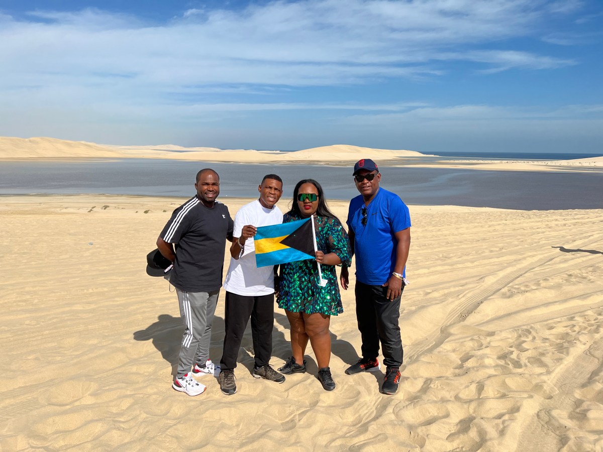 Denardo And Wilson Bain Attend World Cup - ZNS BAHAMAS
