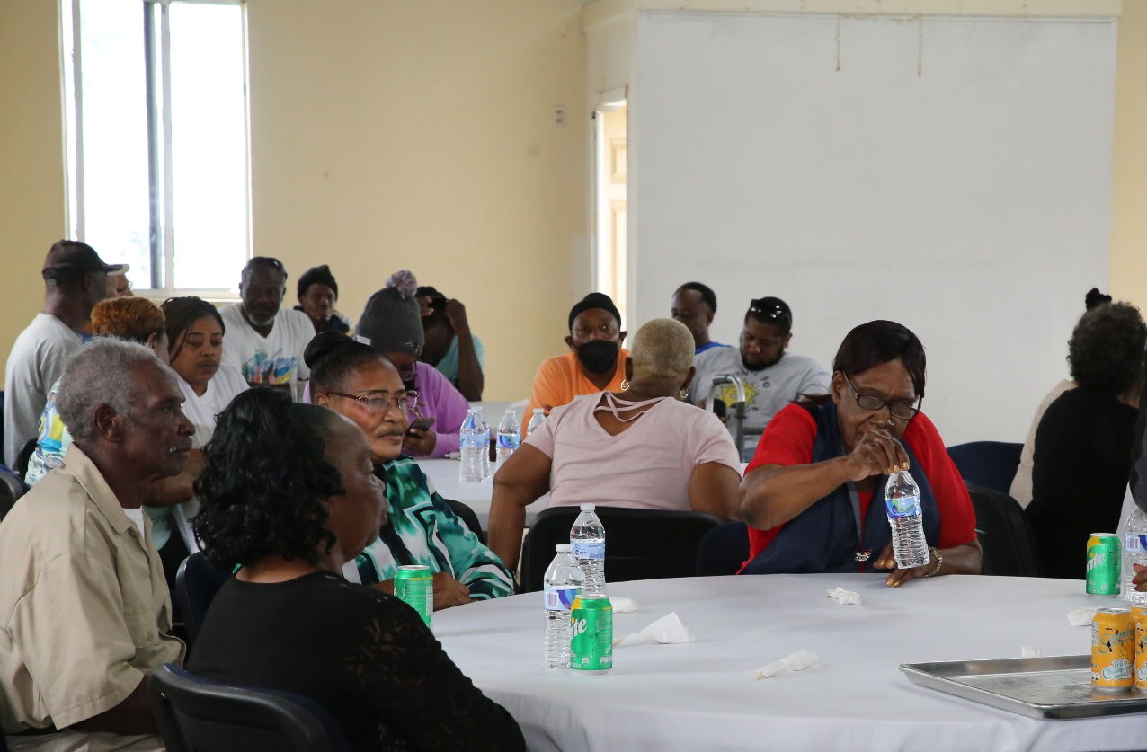Police Force hosts a luncheon for senior citizens in West End, Grand ...
