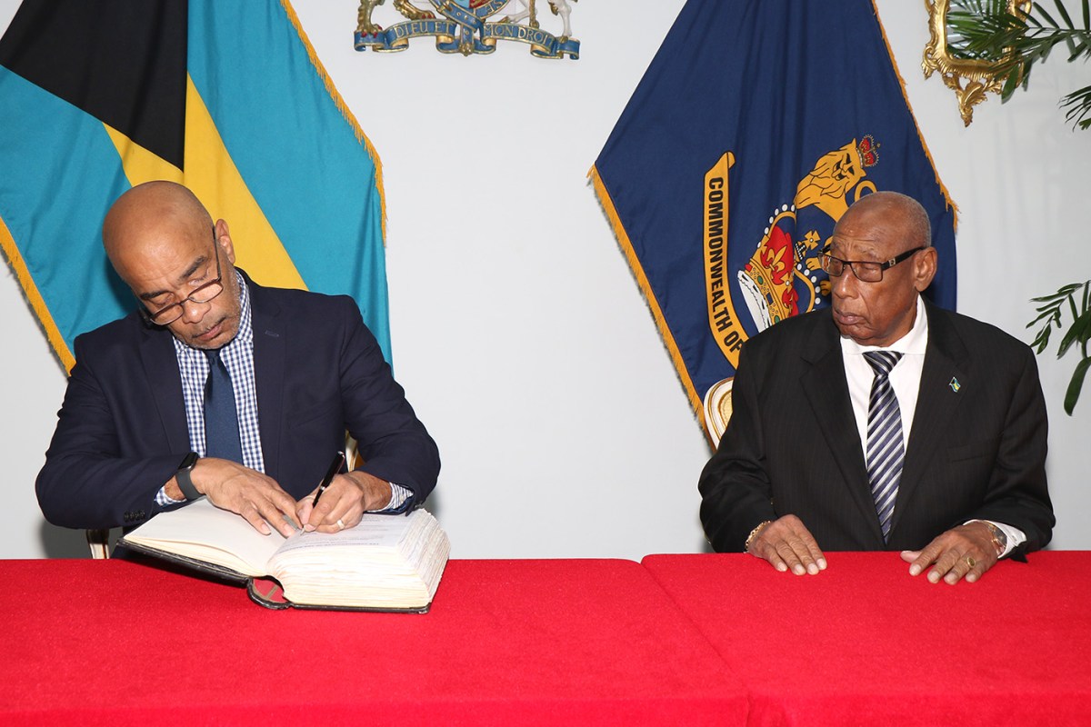Justice Bernard Turner sworn in as Acting Chief Justice - ZNS BAHAMAS