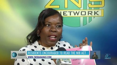 Residents Encouraged To Read The NIB Act - ZNS BAHAMAS