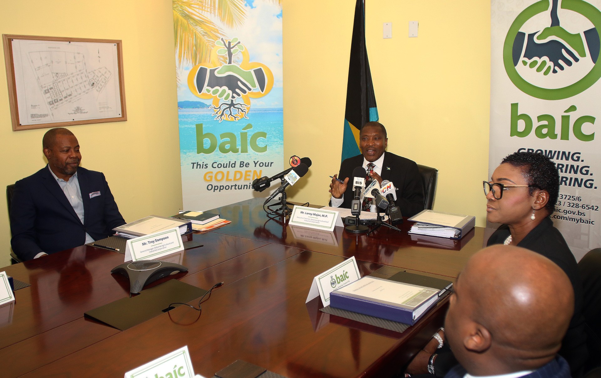 BAIC Launches 'Golden Opportunity' - ZNS BAHAMAS