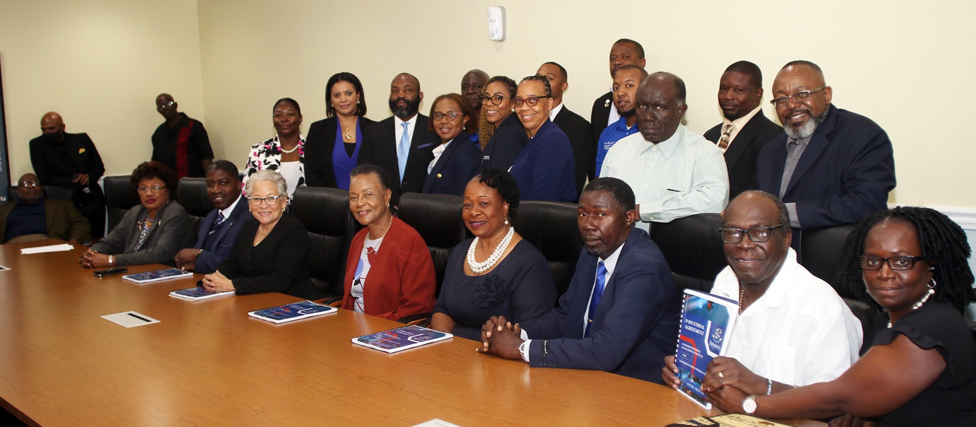 BTVI and BGWU sign first industrial agreement - ZNS BAHAMAS