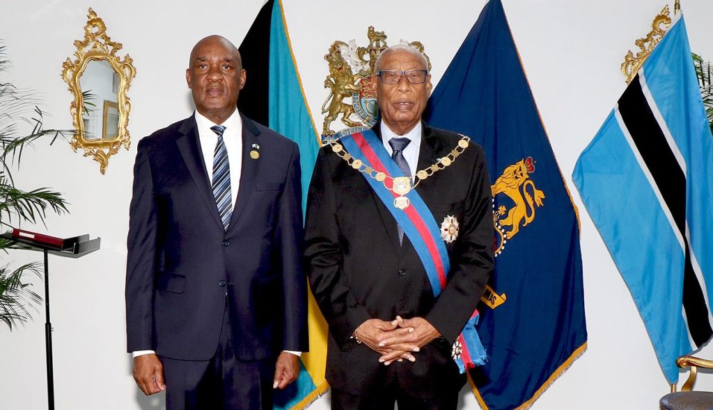 Non-Resident High Commissioner of Botswana presents Letters of Credence ...