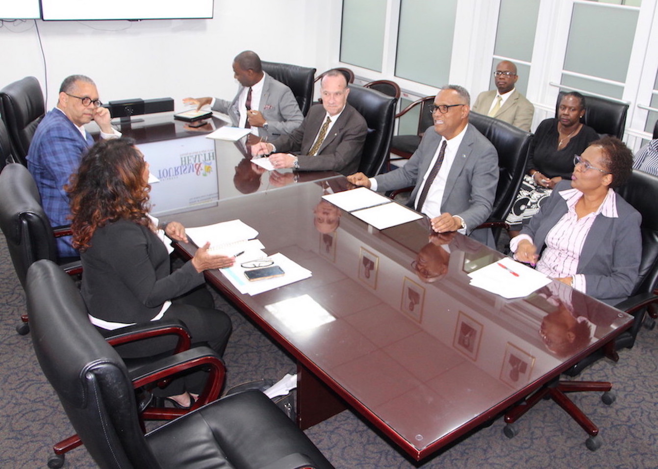 MOHW meets CARPHA Regional Tourism and Health Program Rep ahead of ...