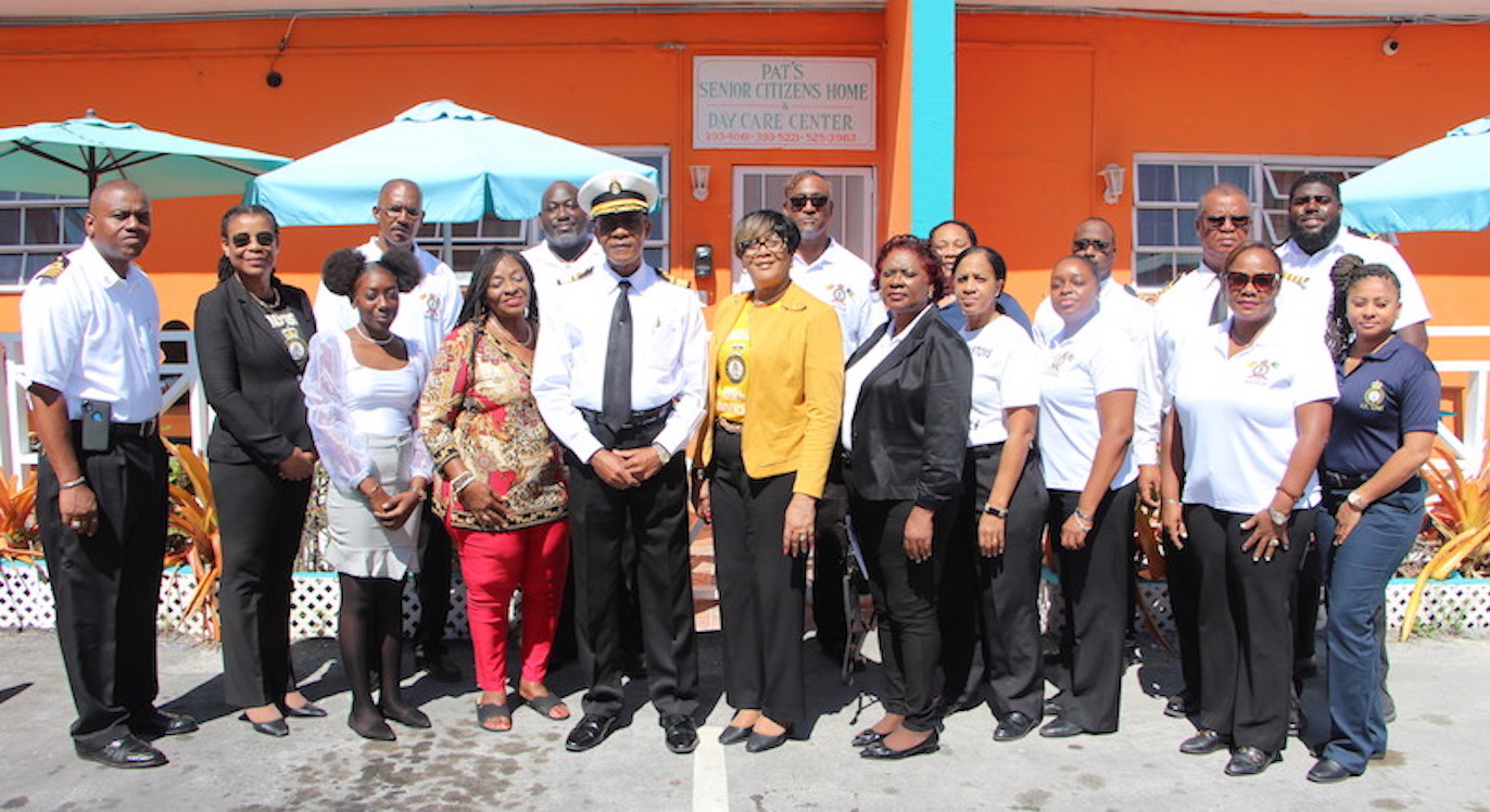 Bahamas Customs Department made donations to senior citizens' homes and ...