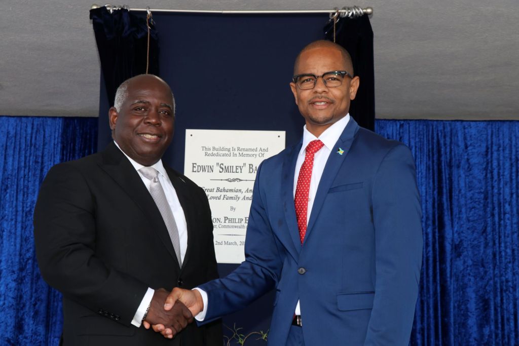 Building Renamed in Honour of ‘Smiley’ Bastian - ZNS BAHAMAS