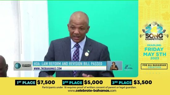 HOA: Law Reform And Revision Bill Passed - ZNS BAHAMAS